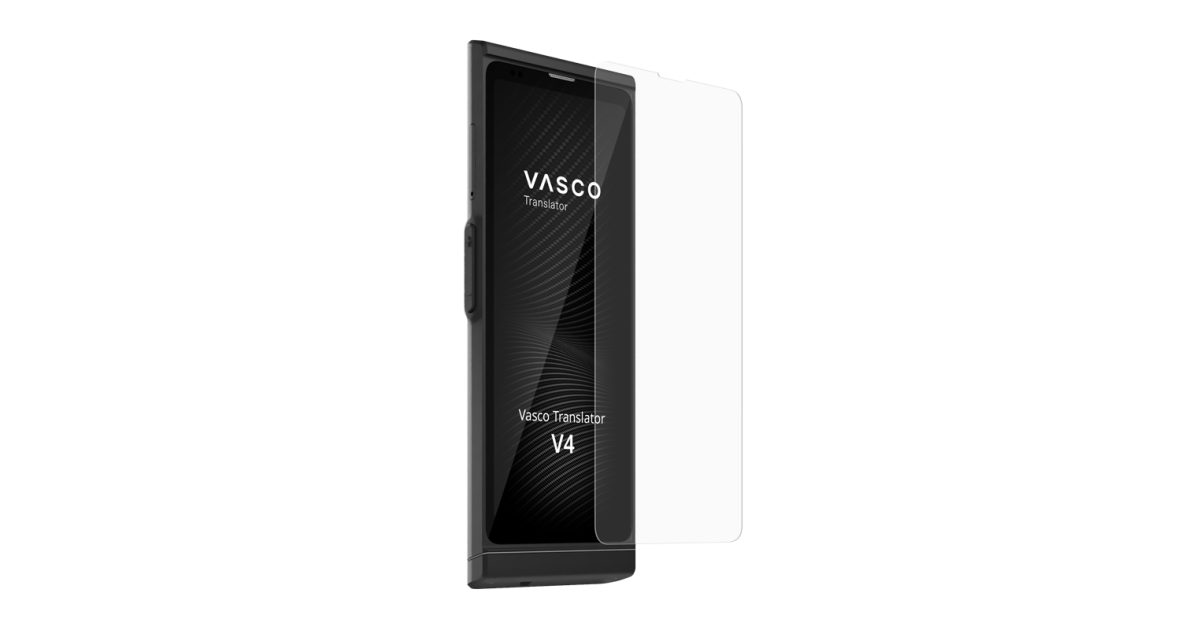 Gehard glas screenprotector voor Vasco Translator V4